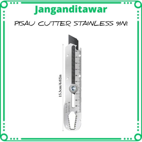 Promo Pisau Cutter Stainless Stainless cutter pisau cutter Stainless ...