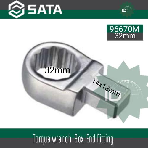 Jual Kunci Ring Torsi 96670M Torque Wrench Box End Fitting 14x18x32 mm ...