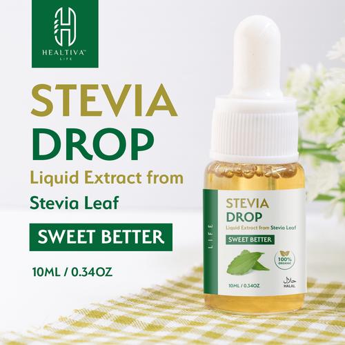 Promo HEALTIVA STEVIA LIQUID 10ML | NATURAL SWEETENER | PEMANIS ALAMI ...