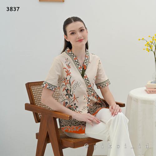 Jual Batik ikat / baju batik wanita murah / atasan batik modern ...