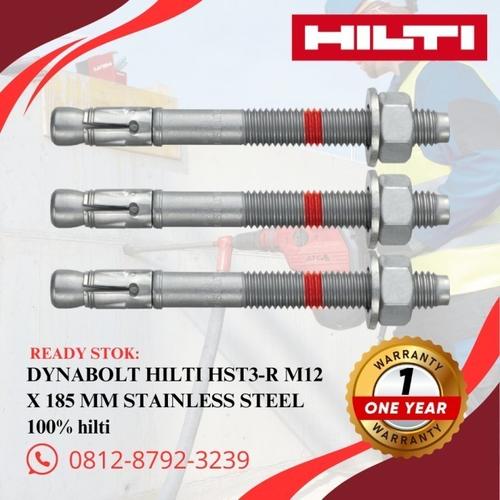 Jual HARGA TERJANGKAU DYNABOLT HILTI HST3-R M12 X 185 MM STAINLESS STEEL 100% hilti - Kota ...