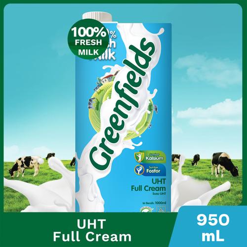Promo Susu Greenfields UHT Full Cream 950ml - Jakarta Pusat - Greenfields Indonesia | Tokopedia