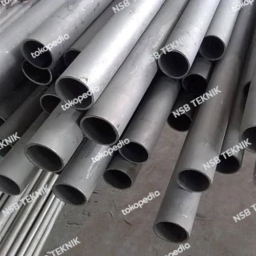 Jual Pipa stainless steel SS304 4" inch Sch10 panjang 6 meter / welded ...