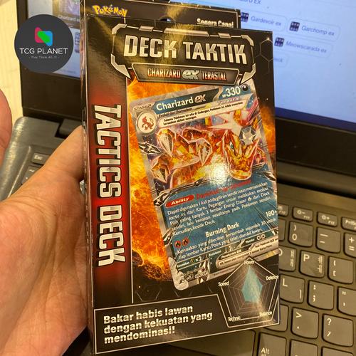 Jual Deck Dek Taktik Tactic Charizard Ex terastal Kartu Pokemon TCG ...