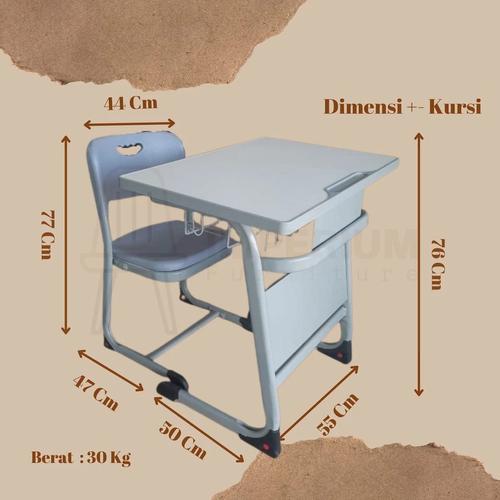 Jual MEJA SEKOLAH BESI KURSI SEKOLAH BESI MEJA BELAJAR BESI KURSI SISWA ...