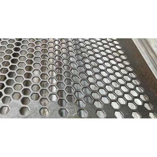 Jual [KURIR TOKO] Plat Lubang Hexagonal Besi 1.20 x 2.40 m - Hexagonal ...