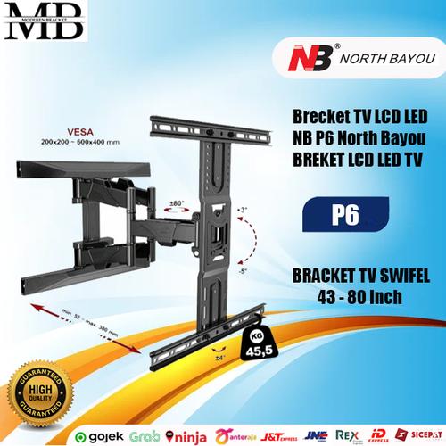 Jual Breket Bracket Brecket TV LCD LED NB P6 North Bayou BREKET LCD LED ...