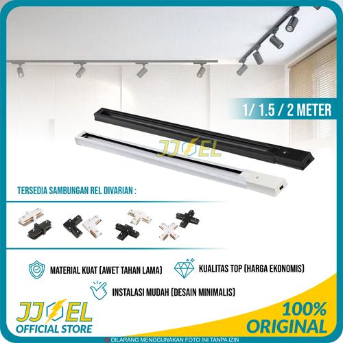 Jual Rell Track Lampu Sorot Spot Track 1M Rel Trek LED 1 Meter - Rel 1 ...