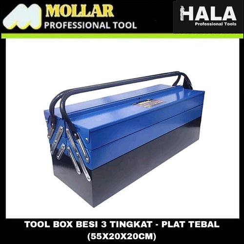 Jual MOLLAR - TOOL BOX BESI 3 TINGKAT - PLAT BESI TEBAL - HEAVY DUTY ...