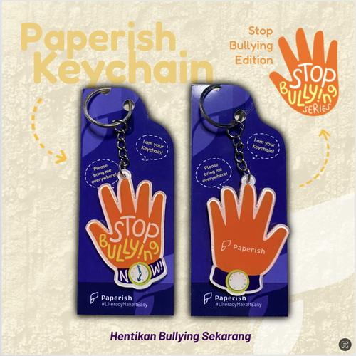 Jual Paperish Keychain - Gantungan Kunci - Stop Bullying Series - Stop ...