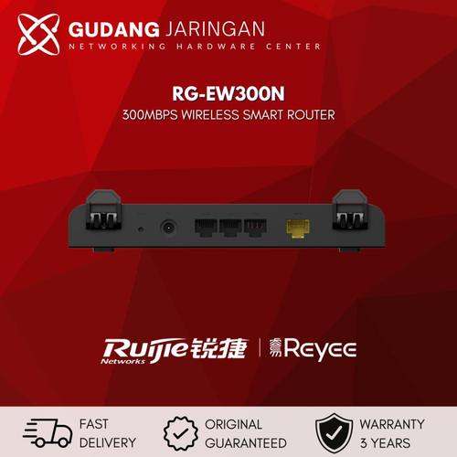 Jual PpT RG-EW300N RUIJIE REYEE 300MBPS WIRELESS SMART ROUTER - Kota ...