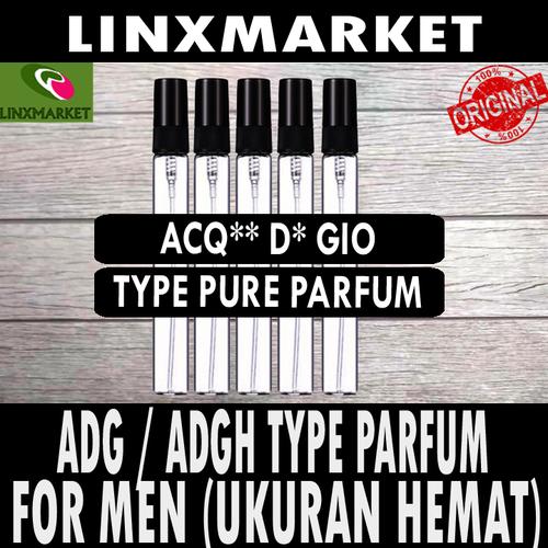 Jual ADG / ADGH TYPE PURE PARFUM MEN DIATASNYA EDT EDP - UKURAN HEMAT ...