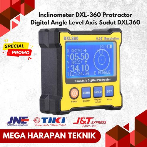 Jual DXL360 Digital Protractor Inclinometer Angle Level Axis Sudut DXL ...
