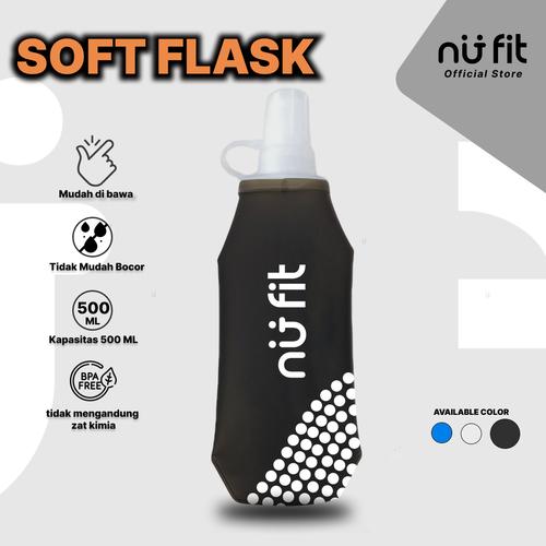 Jual Nu Fit - Botol Minum Lipat 500 ML - Foldable Soft Flask 500 ML ...