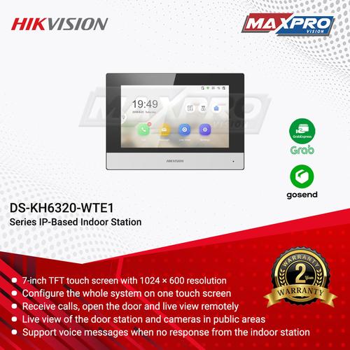 Jual DS-KH6320-WTE1 - HIKVISION IP VIDEO INTERCOM MONITOR INDOOR STATION - Jakarta Barat ...