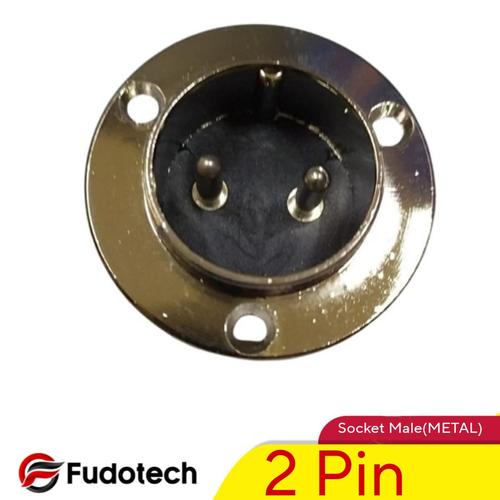 Jual Fudotech Socket Male Metal 2 Pin Connector MIG Mesin Las Wire ...
