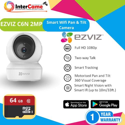 Jual IP Camera CCTV Ez viz C6N 2MP Smart Wifi Pan Tilt Indoor 1080P ...