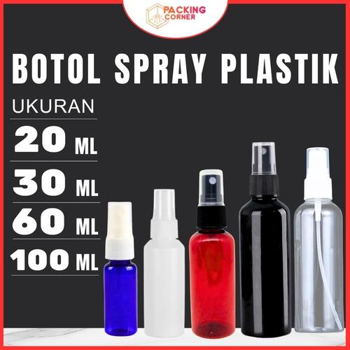 Jual Botol Spray 20ml 30ml 60ml 100ml Amber Biru Hitam Bening ...