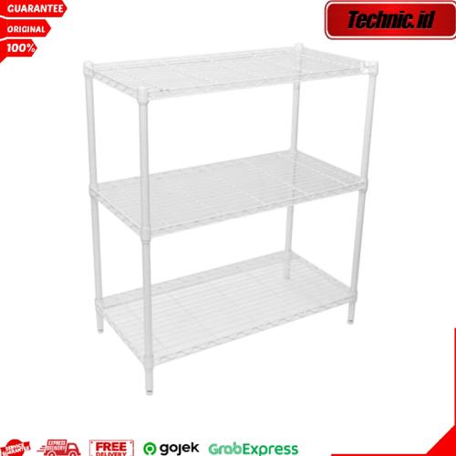 Jual Krisbow Rak Besi 3 Tingkat 90x45x102 Cm Rack Metal 3 Tier Rak ...