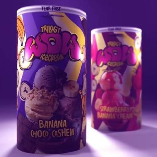 Jual Trilogy WOW Ice Cream 60ml - Freebase Liquid by Black Jack ...