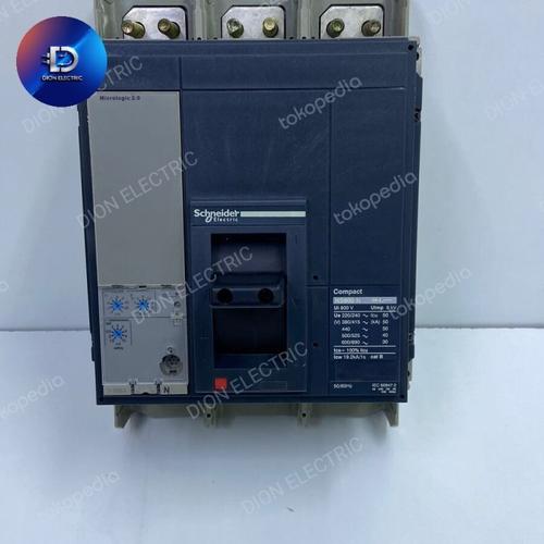 Jual SCHNEIDER MCCB BREAKER 50KA NS1250N 3P 1250A MICROLOGIC 5.0 ...