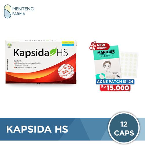 Jual Kapsida HS 12 Kapsul - Obat Gatal dan Jerawat dengan Ekstrak ...