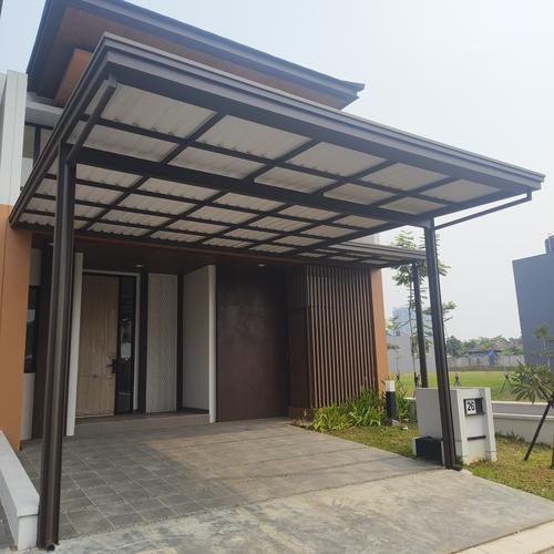 Jual Kanopi talang kordoba atap alderon double layer tiang wf 150 ...