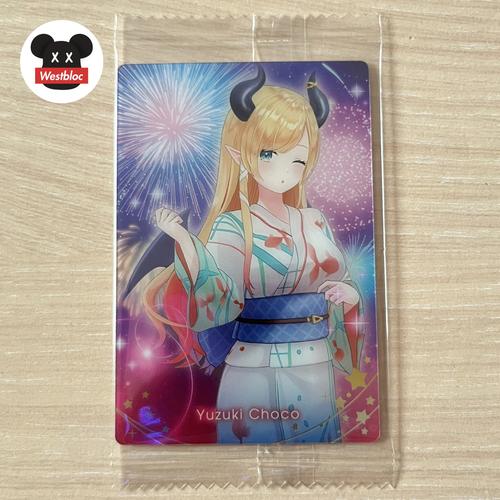 Jual Yuzuki Choco Sensei Hololive Summer Kimono Yukata Wafer Card Vol.3 Bandai Namco Official ...