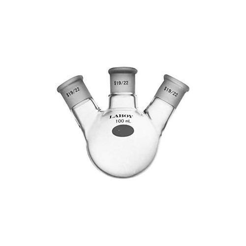 Jual Laboy Glass 100Ml 3 Neck Round Bottom Boiling Flask With 1922 ...