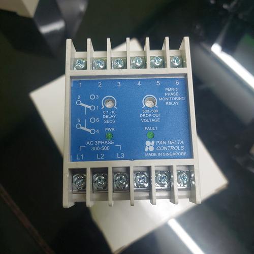 Jual PAN DELTA CONTROL PMR-3 PHASE MONITORING RELAY 300-500VAC N61-PMR ...