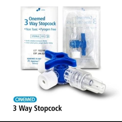 Jual Three Way Stopcock 3way Stopcock Onemed Box Isi 50 Pcs - Jakarta ...