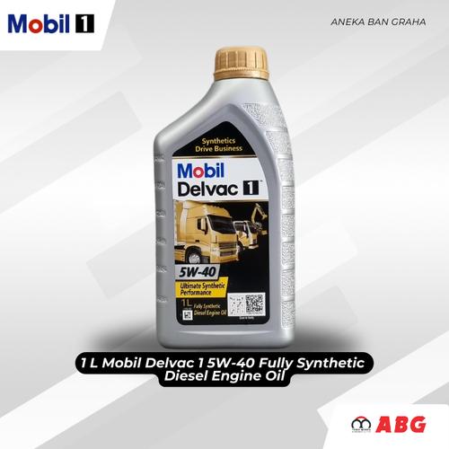 Promo Mobil Delvac 1 5W-40 Fully Synthetic Diesel Engine Oil 1 Liter - Kota Surabaya - ABG ...