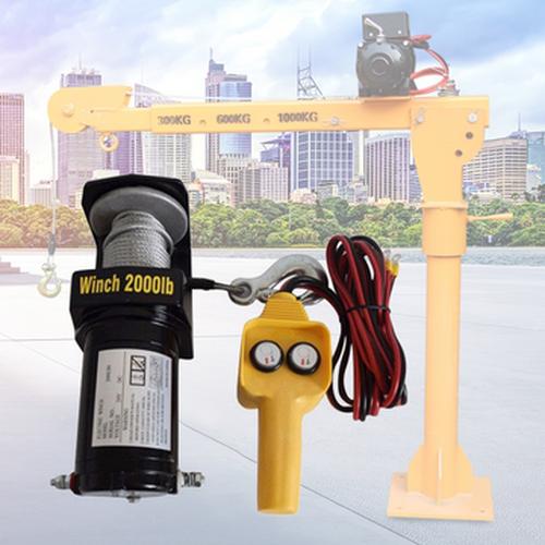 Jual Derek Listrik Kit Winch Listrik 2000lbs-Winch Hoist Elektrik 12 ...