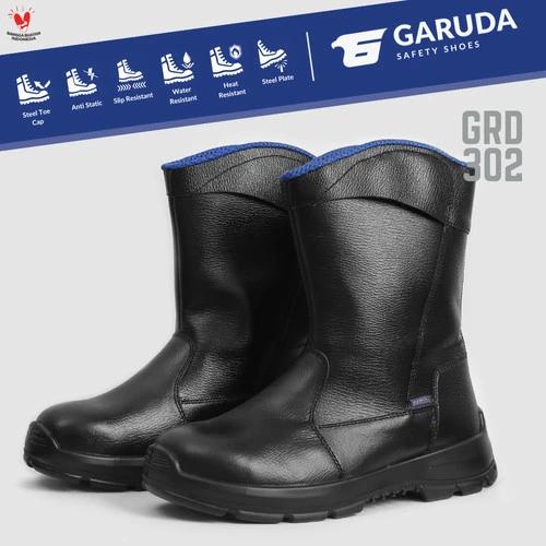 Jual Sepatu Safety Garuda GRD 302 Hitam / Safety Shoes Garuda GRD 302 ...