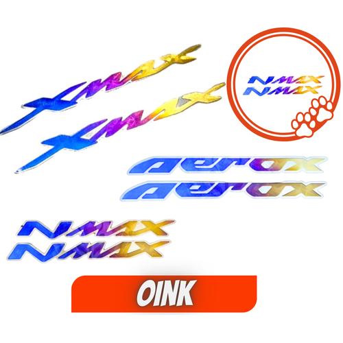 Jual Emblem Logo Body Titanium Xmax Vario 125 150 Beat Scoopy Aerox Mio ...