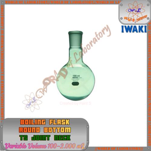 Jual IWAKI Boiling Flask, Round Bottom, TS Joint, 100 mL - 2.000 mL - 300 mL - Jakarta Barat ...