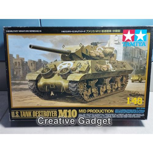 Jual Model kit Tamiya 1/48 - US M10 Tank Destroyer - Mid Production ...