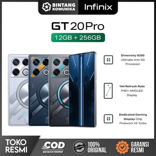 Jual Hp Gaming Terbaru Infinix GT 20 Pro 8+8/256 Dimensity 8200 ...