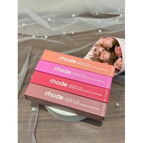 Jual RHODE PEPTIDE LIP TREATMENT LIP TINT SALTY TAN SHORTCAKE GUAVA ...