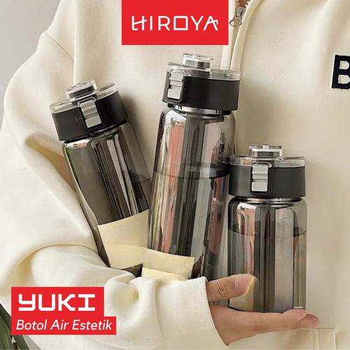 Promo 【HIROYA】YUKI Tumbler Infused Water Transparan Botol Air Minum ...