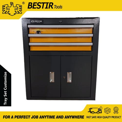 Promo BESTIR Lemari Perkakas 3 Susun / Toolbox Cabinet Trolley 3 Tray ...