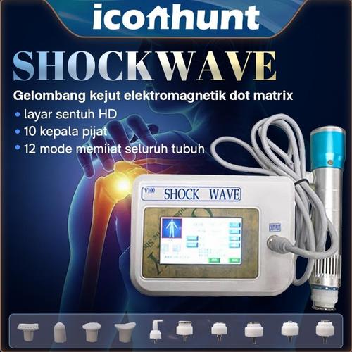 Jual Garansi 1 tahun & Dua bahasa terapi ESWT Fisioterapi Shockwave ...
