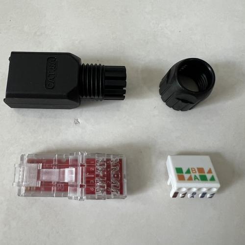 Jual CONNECTOR ETHERNET ETHERCAT PROFINET REUSABLE RJ45 Industrial ...