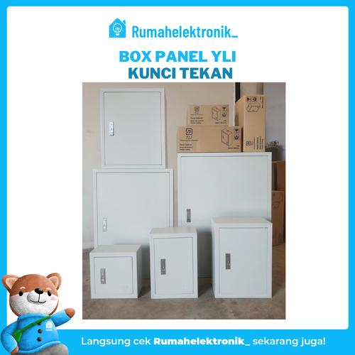 Jual YLI Box Panel Kotak Listrik Indoor Plat Tebal Kunci Model Push ...