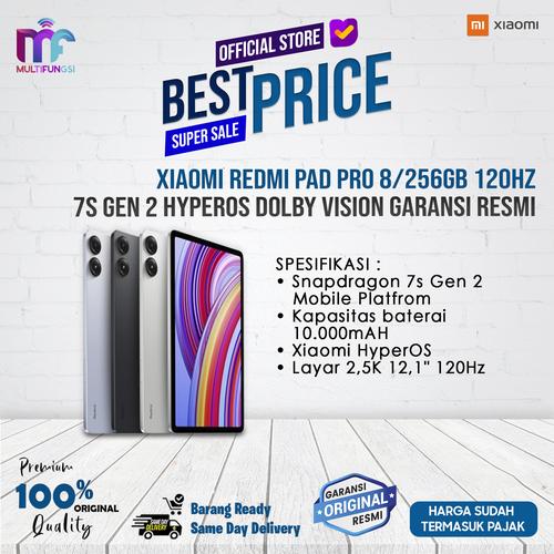 Promo Xiaomi Redmi Pad Pro 8/256GB 120Hz 7s Gen 2 HyperOS Dolby Vision ...