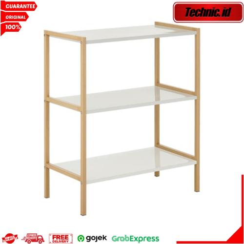 Jual Informa Frey Rak Besi 3 Tingkat Frey 3 Shelves Racking Beech White ...
