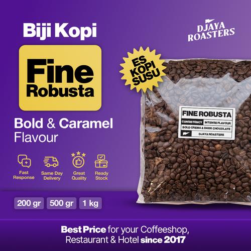 Jual Biji Kopi Es Kopi Susu Robusta 1kg Fine Robusta Espresso Blend - 1 ...