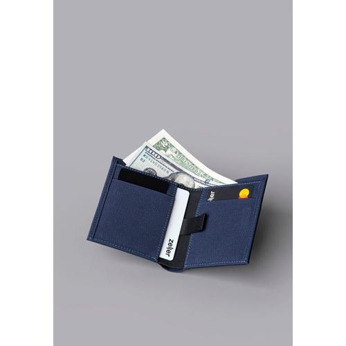 Promo Dompet Pria Alpaka Ark Bifold Cash Wallet Cardholder Coin - Blue ...
