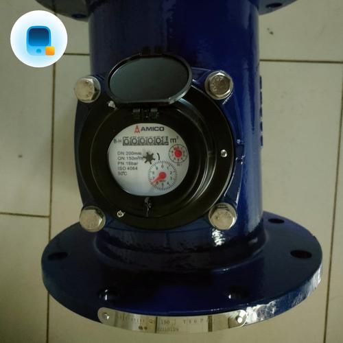 Jual Water Meter Flange 8 Inch / Flow Meter Air Flange 8 Inch / Meteran ...