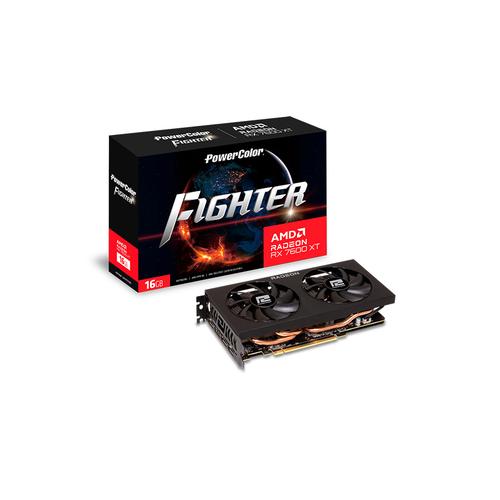 Promo POWERCOLOR RADEON RX 7600 XT FIGHTER 16GB GDDR6 Cicil 0% 3x ...